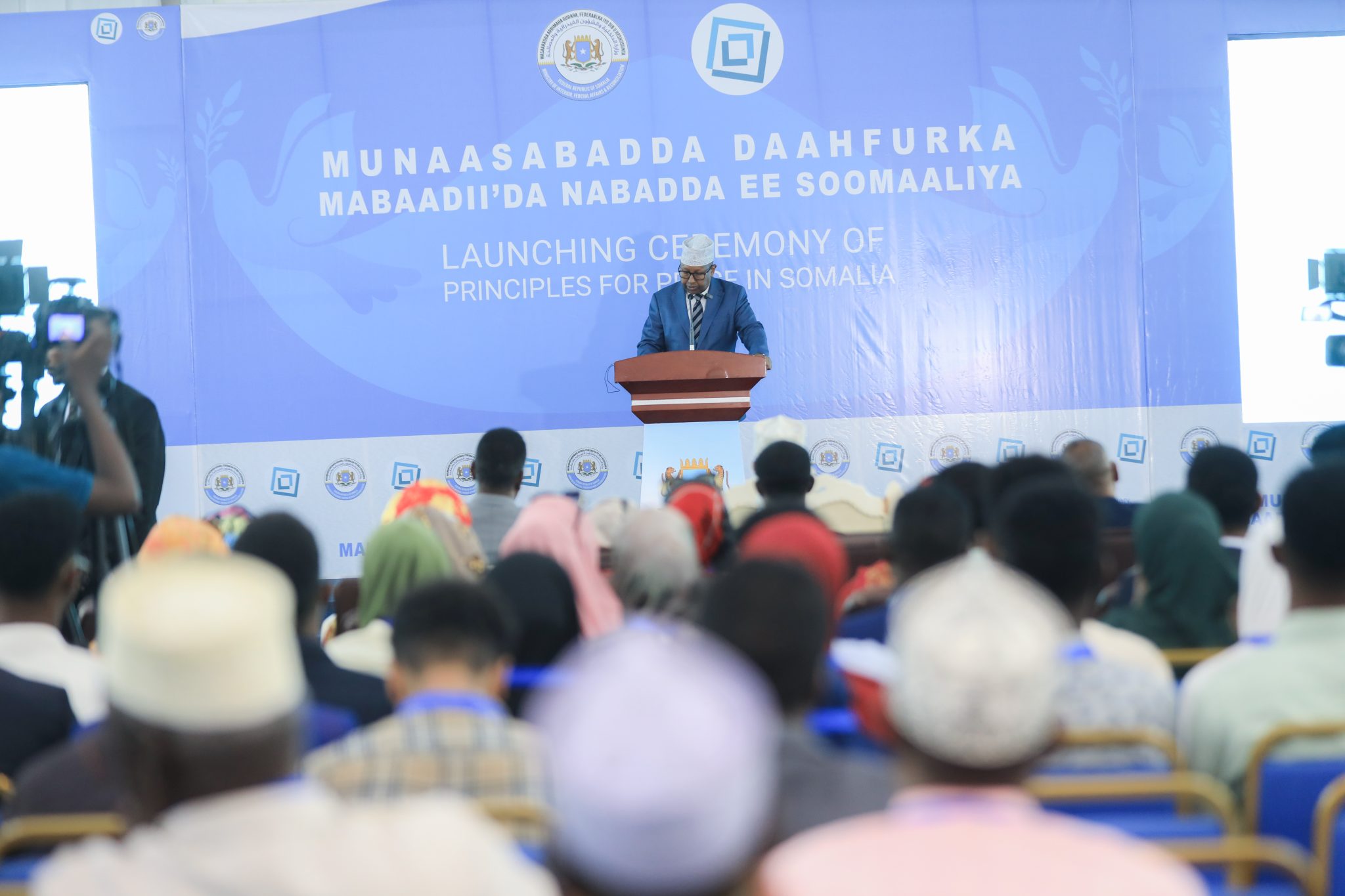 Launching Ceremony of Principles for Peace in Somalia – The Ministry of ...